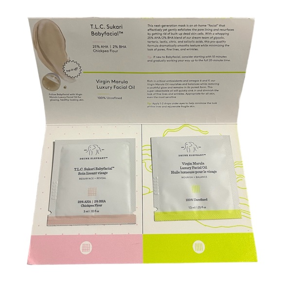 Drunk Elephant | Skincare | Drunk Elephant Tlc Sukari Babyfacial Virgin ...